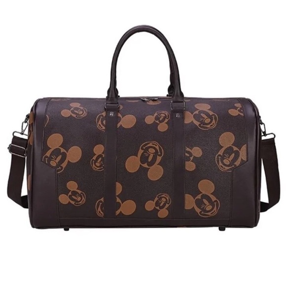 Disney | Bags | Disney Luxury Duffel Weekender Travel Bag Luggage ...